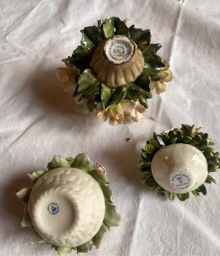 Tre bouquet di Capodimonte 