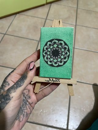 Tela con mandala