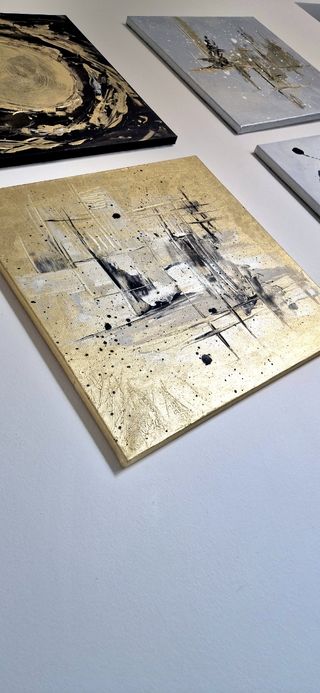 acrilico su tela 40x40 