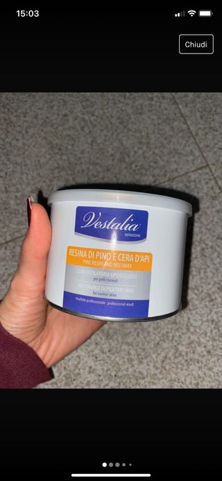 Resina / cera depilatoria