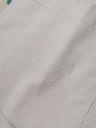 Lenzuolo  ricamato Vintage 