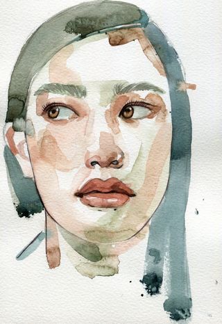 Dipinto originale ad acquarello 