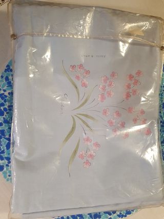 lenzuola dipinte a mano