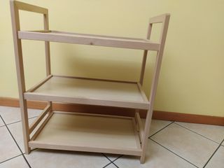 Mobiletto multiuso in rovere