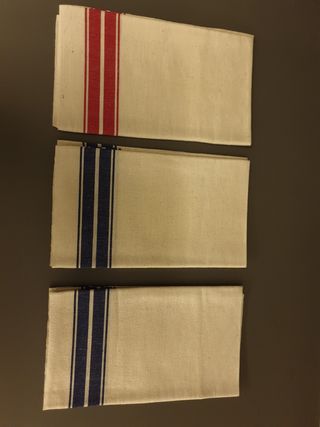 3 canovacci puro cotone mai utilizzati nuovi.