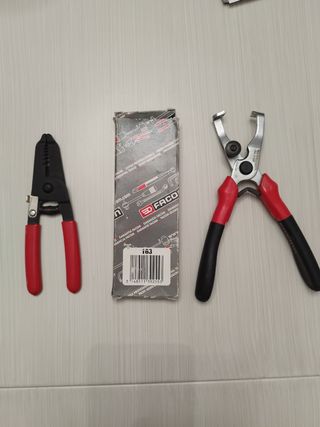 coppia pinze spelafili Facom 