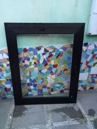 Finestra alluminio completa di telaio 