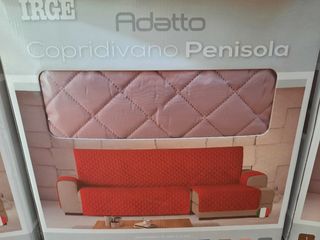 copridivano con penisola 