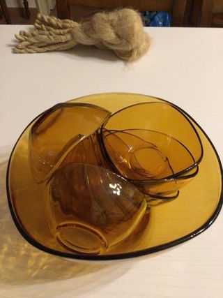 Ciotola grande e ciotoline