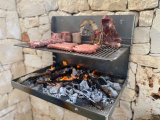 Griglia arrosto a muro portatile 