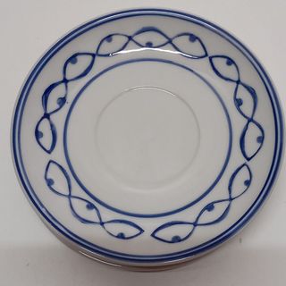 Set quattro piattini da dolce porcellana fine