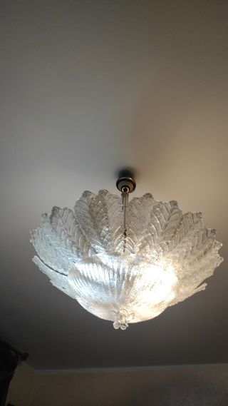 lampadario in vetro murano 