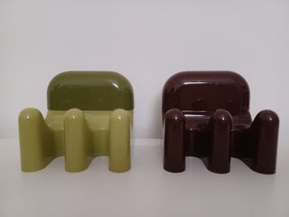 Set 2 Appendiabiti Ganci Parete Guzzini Hasuike 70