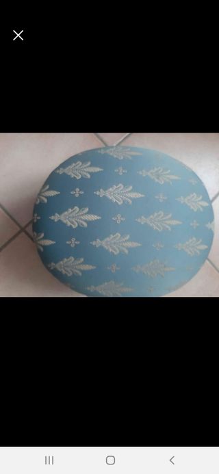 Poggiapiedi broccato 