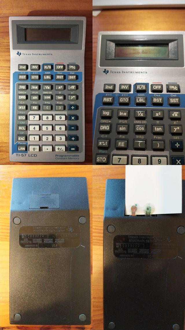 Calculadoras Texas Instrument TI-31 TI-57 de segunda mano por 10 EUR en ...