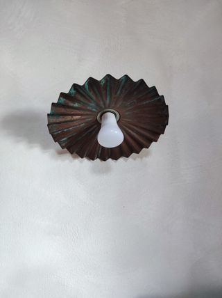 applique da parete in stile industrial/rustico