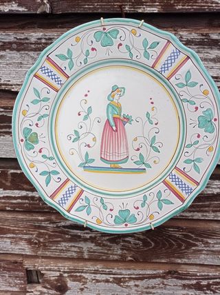 Piatto Antico Ceramica Deruta Made in Italy