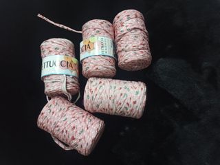 gomitoli di fettuccia colorata #5
