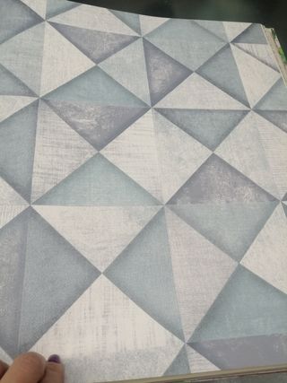 Carta lavabile parato disegnato rombo