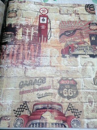 parato industrial colore deciso, lavabile 