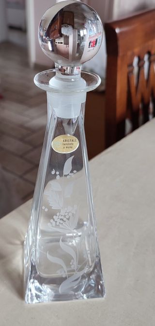bottiglietta cristallo  vintage 