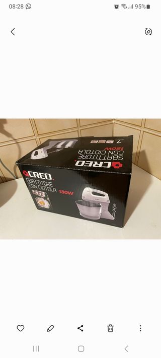 Sbattitore con ciotola