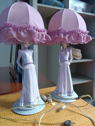 coppia di lampade Tarcisio Tosin in ceramica