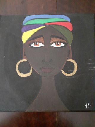 quadretto dipinto a mano 20x 20