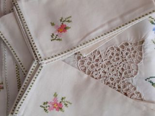 Tovaglia ricamata vintage 