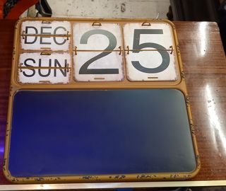 calendario perpetuo Ministero ottocentesco industr