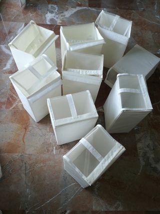 9 scatole porta scarpe 