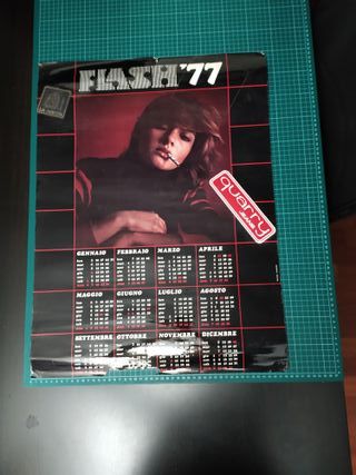 Poster Calendario - Nico - Christa Päffgen - 1977