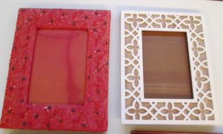 N. 2 CORNICI ARTIGIANALI