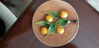 Piatto in terracotta 