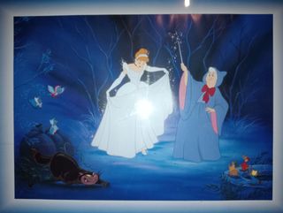 quadro con cenerentola