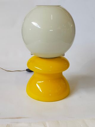 lampada in vetro di Murano.