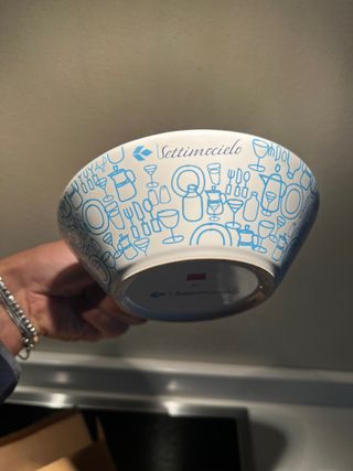 6 ciotole business class air dolomiti 