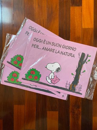 Set di 3 Tovagliette Peanuts