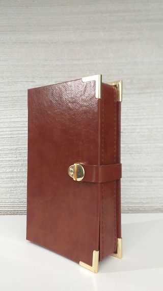 Scatola Vintage in cuoio