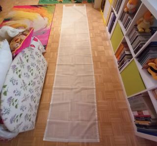 Coppia tende bianche 60 X 296