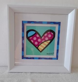 Quadro "LOVE" by Britto, con certificato          