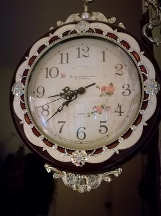 orologio da parete shabby style