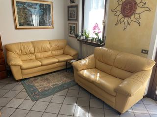 Divani usati in simil-pelle