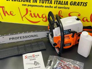 Motosega a scoppio 2 tempi 52cc Lama 50cm