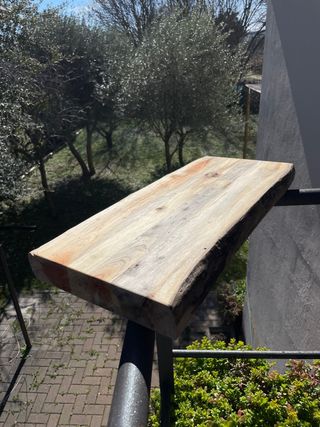 Tagliere battilarda artigianale in legno massiccio