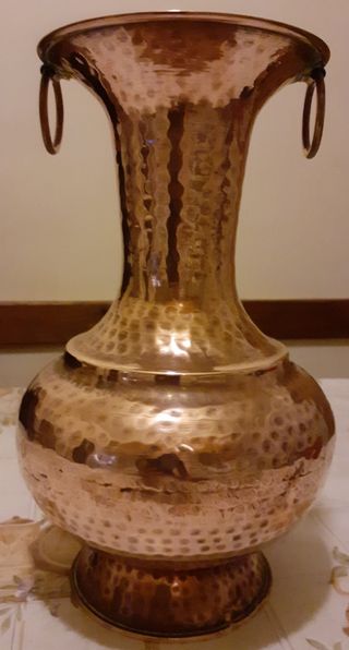 VASO IN RAME CON LAVORAZIONE
