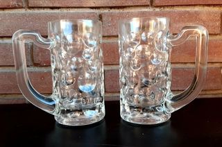 NUTELLA coppia BOCCALI BICCHIERI BARATTOLI vintage