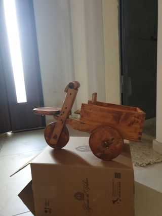 triciclo fatto a mano