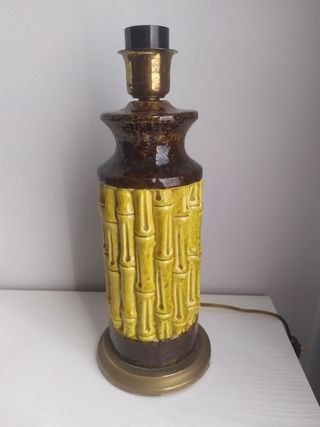 Rara base per lampada Bitossi Aldo Londi 