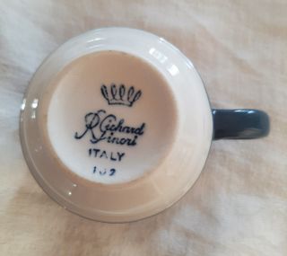 Tazzina da caffè Ginori Colonna Gariboldi vintage
